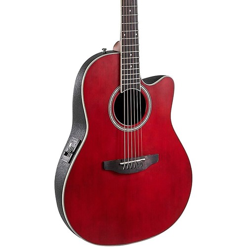 Applause AB24 Traditional Series Mid-Depth Acoustic-Electric Guitar ...