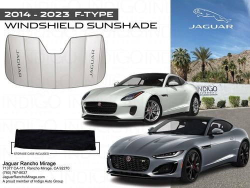 Genuine 2014-2023 Jaguar F-TYPE Windscreen Uv Sunshade T2R10765 | eBay