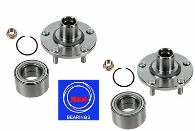 Front Wheel Hub&(OEM) NSK Bearing Kit fit Infiniti I30 I35 2000-2004 ...