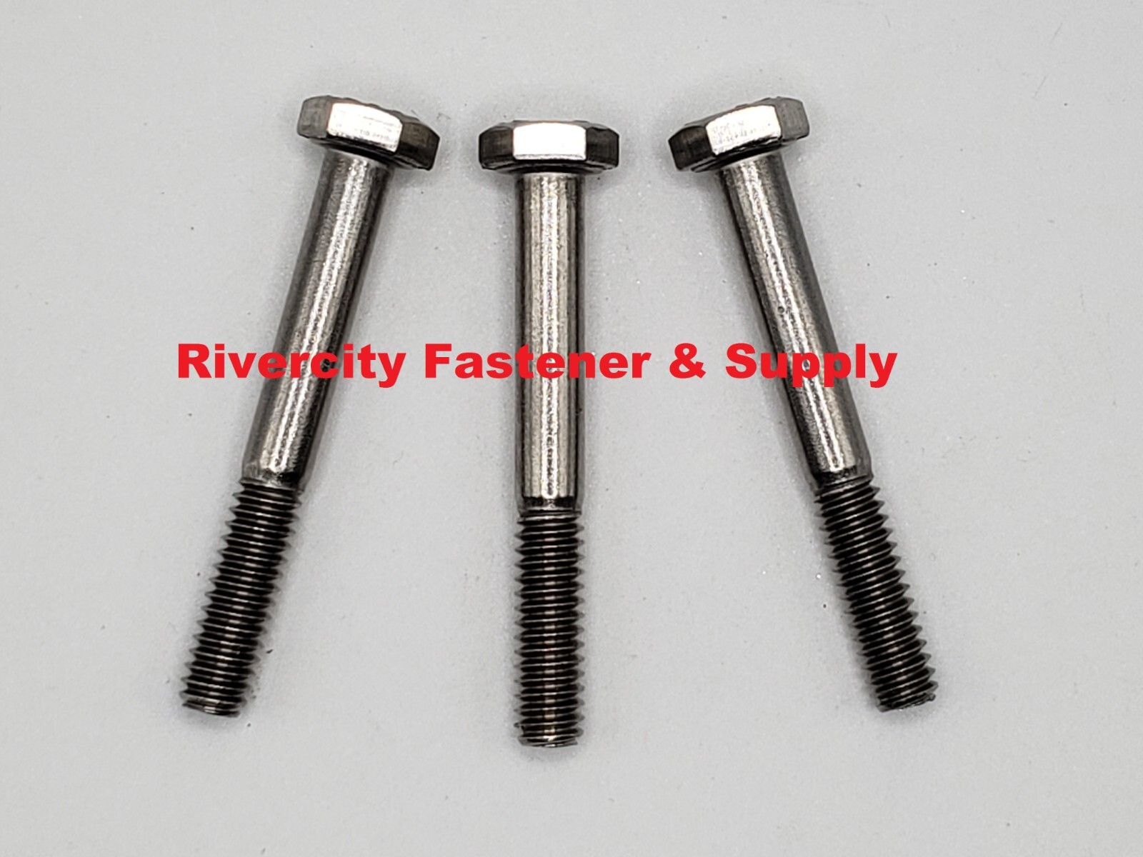 1/4-20x2 Stainless Steel Hex Head Cap Screws 1/4X20 x 2 Bolts 1/4-20 x ...
