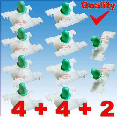 VW GOLF MK3 GTI DOOR TRIM CLIPS EXTERIOR MOULDING VR6 SIDE STRIP ...