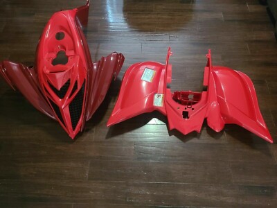 YAMAHA Raptor 700 plastics Kit Fenders Complete set 2006-2022 Red ...
