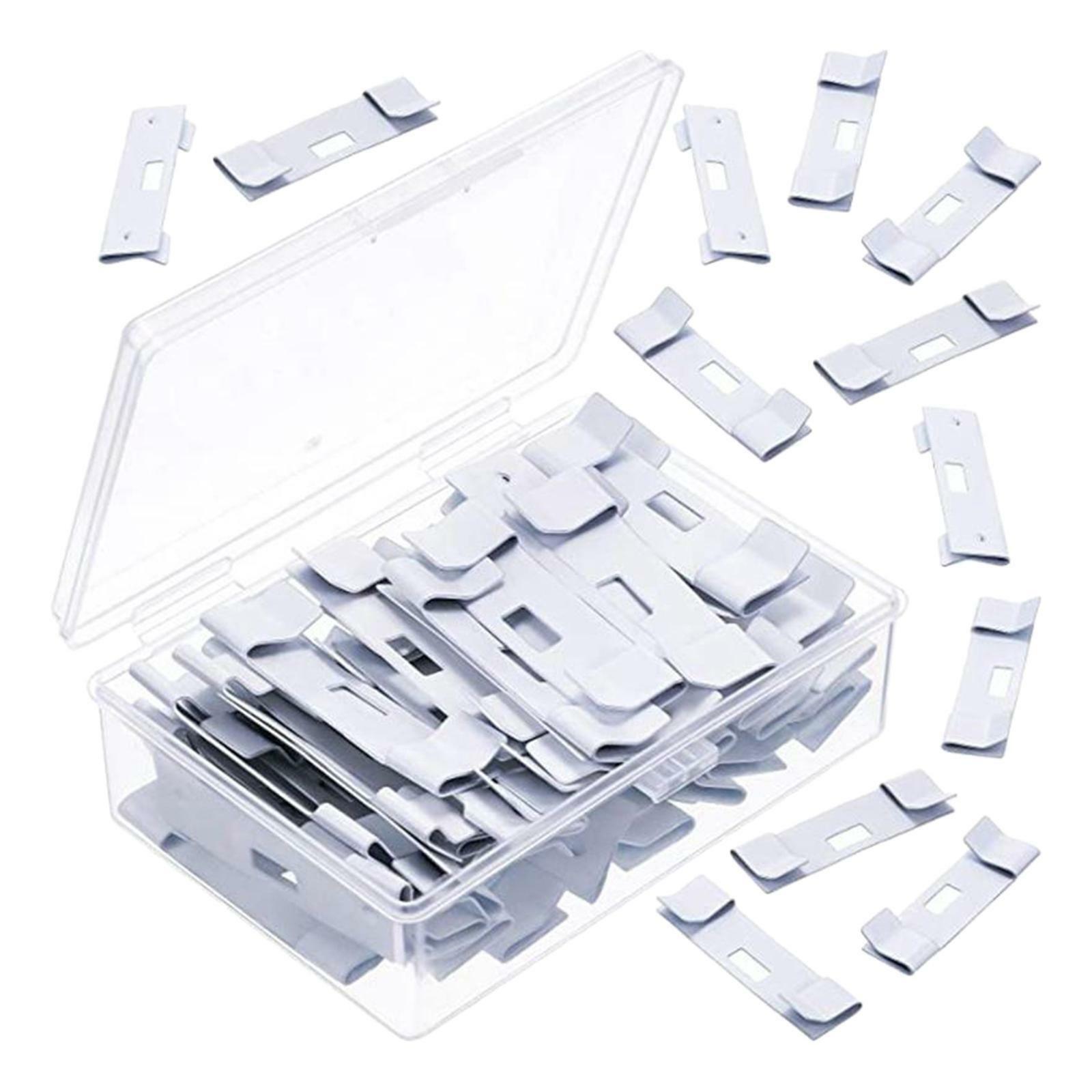 12pcs Vertical Blind Vane Slat Saver DIY Repair Clips Tabs Fix Broken ...