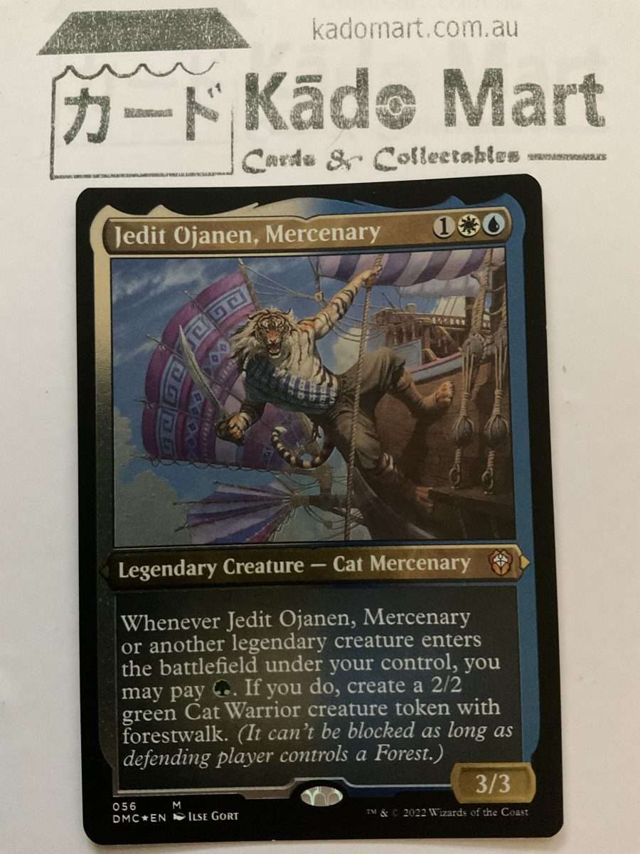 Jedit Ojanen, Mercenary #56 (Etched Foil) (DMC) MTG TCG Card | eBay