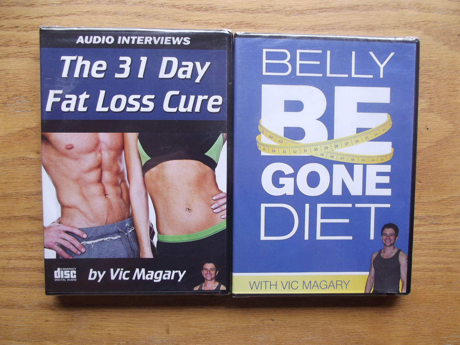 2 lot - The 31 Day Fat Loss Cure - Belly be Gone (DVD) Vic Magary - New ...