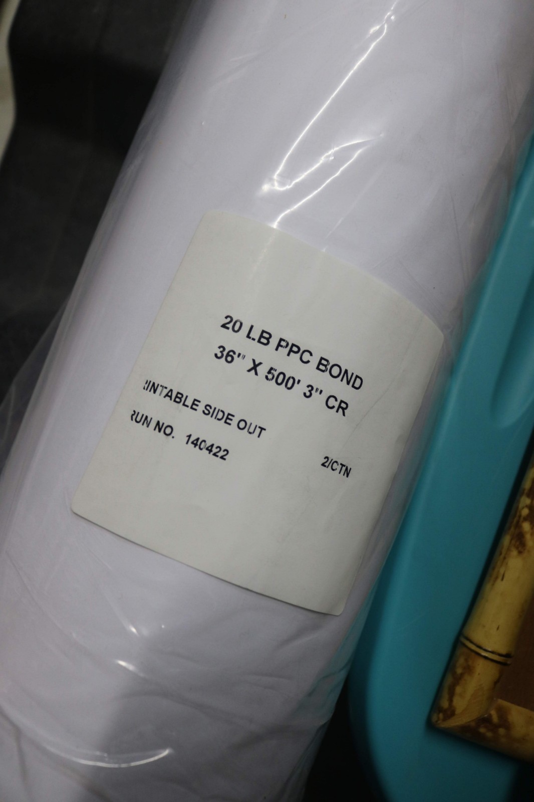 20LB PPC BOND White Paper Roll 36" x 500' 3"CR Roll 140422 | eBay