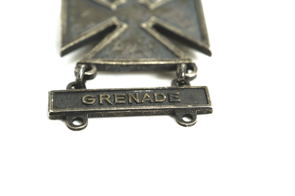Vintage Sterling Silver WWII US Army Grenade Medal Pin Badge | eBay