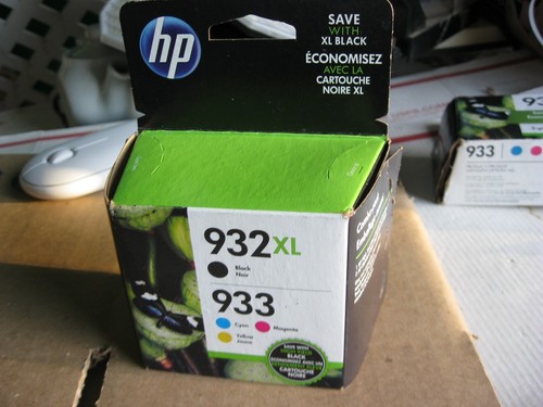 GENUINE HP 932XL Black HP 933 Tri-Color Ink Cartridge OCT 2023 - FREE ...