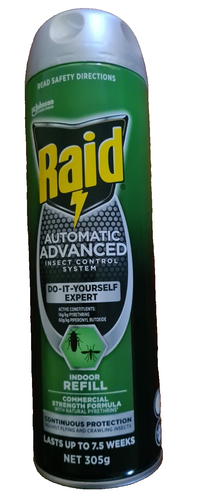 Raid Automatic Advanced Insect Control System 305g 7.5 weeks Indoor ...