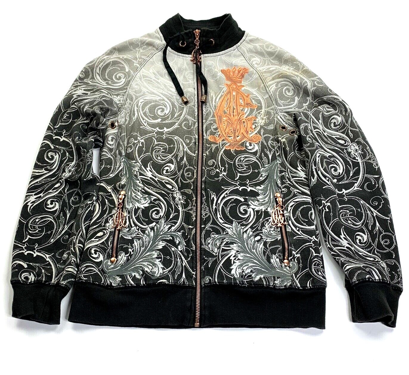Rare Christian Audigier 1958 Los Angeles Full Zip Gra… - Gem