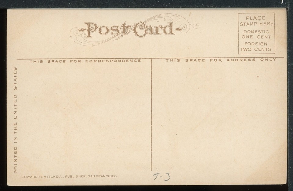 Early Yellowstone National Park Orange Geyser Vintage Postcard Mitchell 1342 | eBay