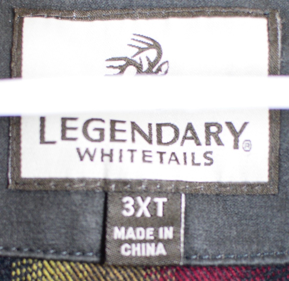 Legendary Whitetails Men's Journeyman Shirt Jacket Tarmac SIze 3XT | eBay