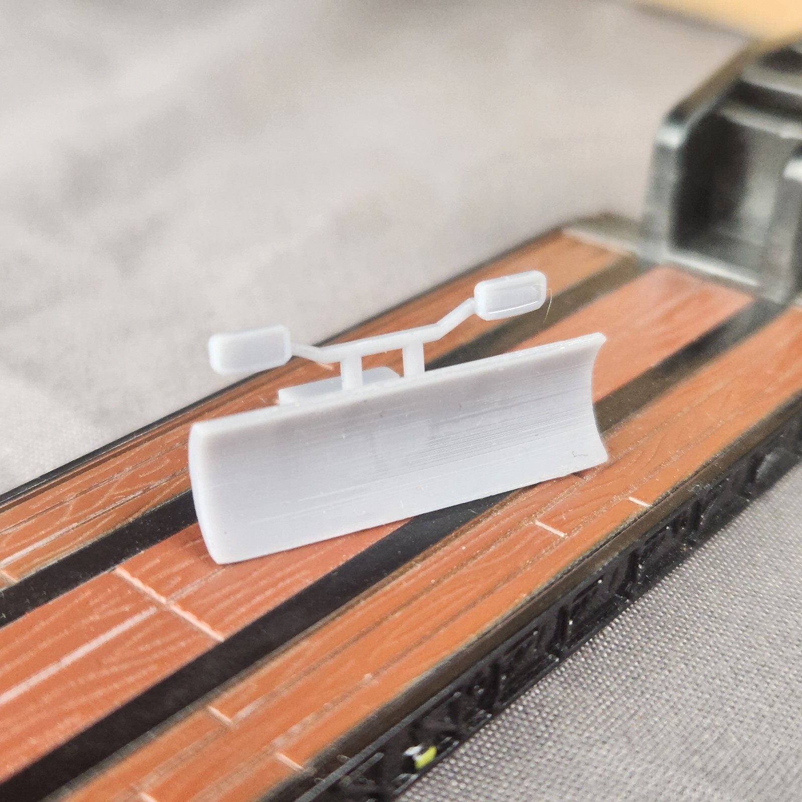 1:87 HO Scale 3d Printed 7’ Snow Plow Diorama Train Layout Accessories ...