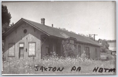 saxton Pennsylvania PA real photo RPPC unposted | eBay