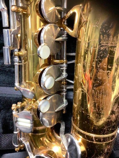 KING Cleveland Alto Saxophone, USA, Good Condition. with Case/Neck ...