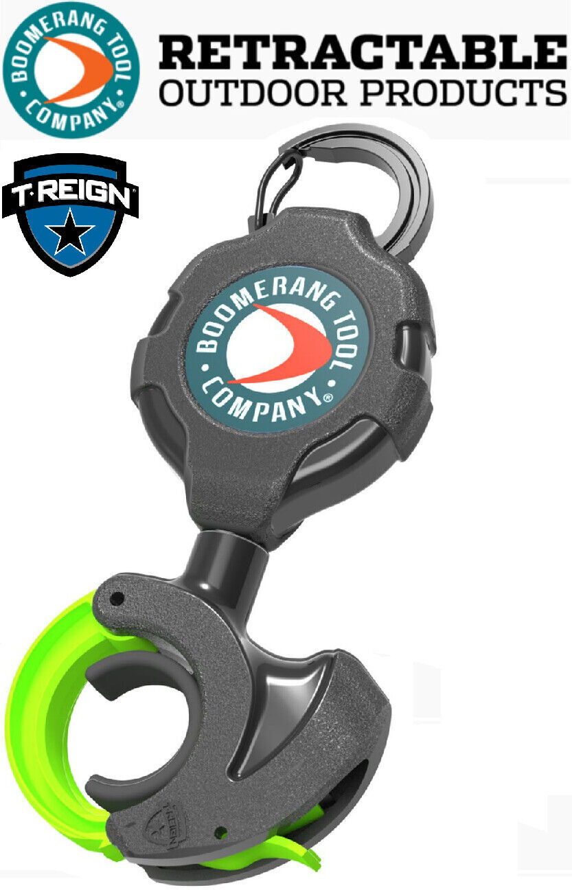 Boomerang Tool Co. T-Reign Retractable ProGrip Large 48" Gear Tether ...