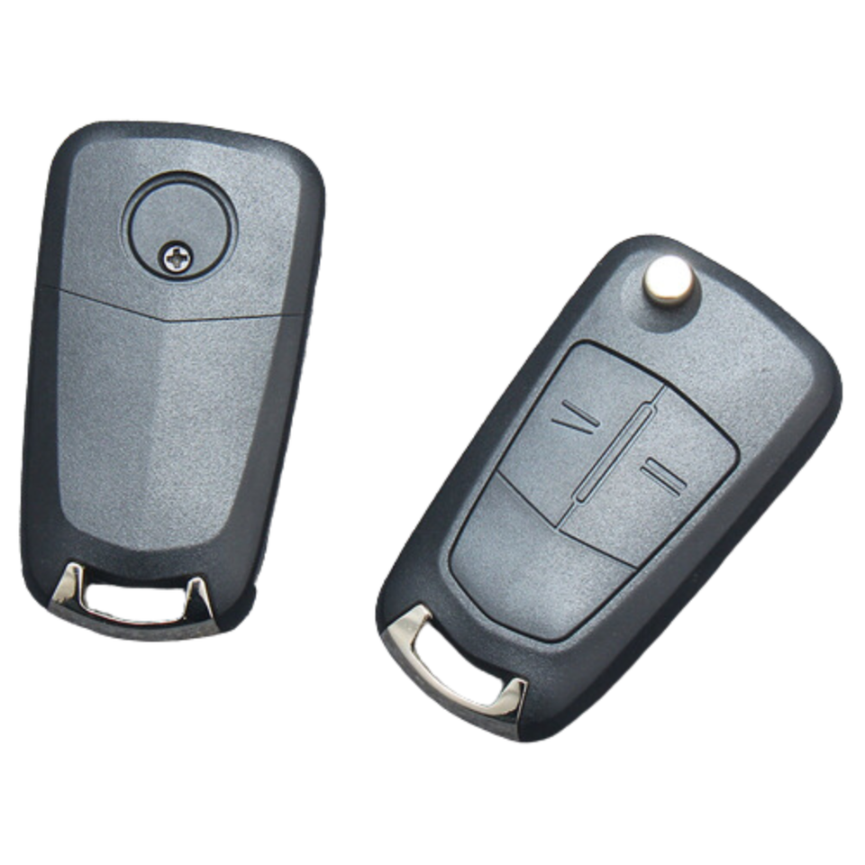 1PC 2 button flip key case for Vauxhall Corsa D remote fob 2006 - 2014 ...