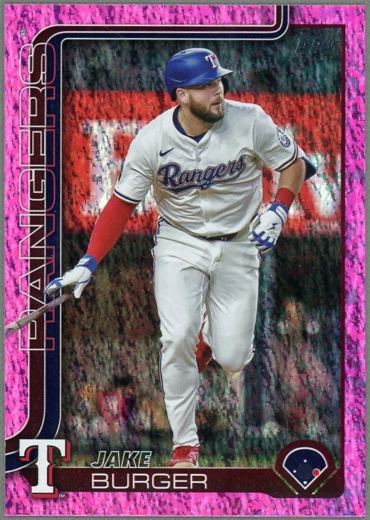 2025 Topps Update Series - Jake Burger #US98 Pink Holo Foil for sale ...