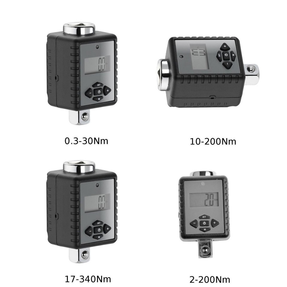 Electronic torque adapter for precision assembly with alarm before ...