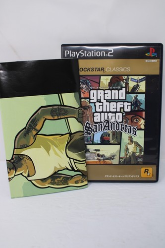 Grand Theft Auto San Andreas Rockstar Classics w/ Poster PS2 ...