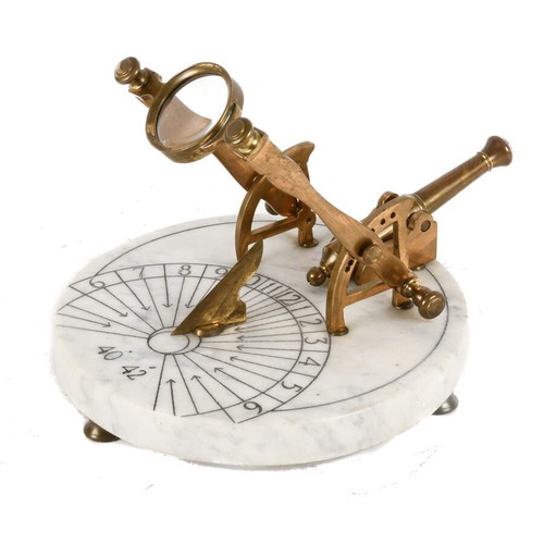 Antique George Dorne's Cannon Noon Signal Meridian Sun Dial 13431615 | eBay