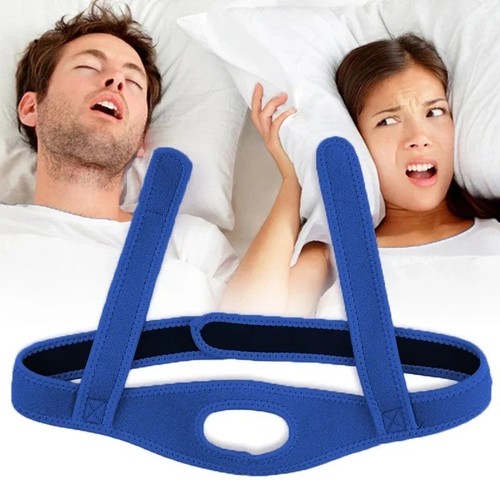 Anti Snoring Chin Strap Sleep Apnea Jaw Support Belt Snore Stop | eBay