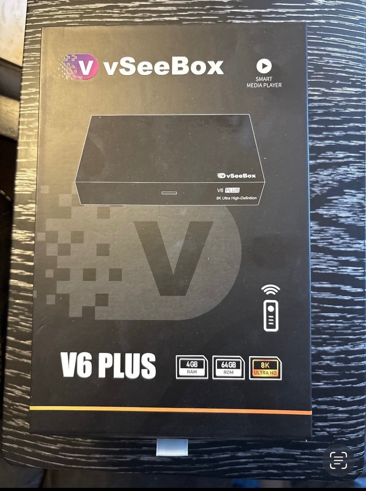 VSeeBox - V6 Plus- New In Sealed Box - One Year Warranty - Fast ...