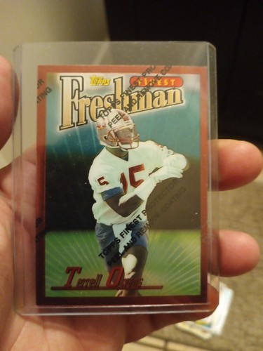 Terrell Owens 1996 Topps Finest Rookie Card RC W/ Coating #338 49ers ...