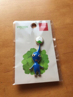 Pikmin Pin Badge Blue Nintendo shop Limited | eBay