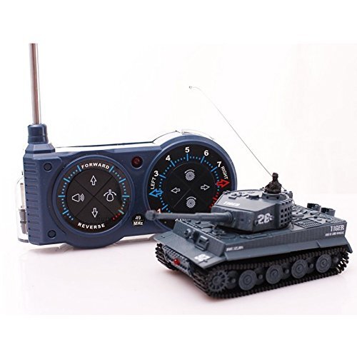 German Tiger I Panzer Tank with Remote Control, Battery, Light, Sound ...