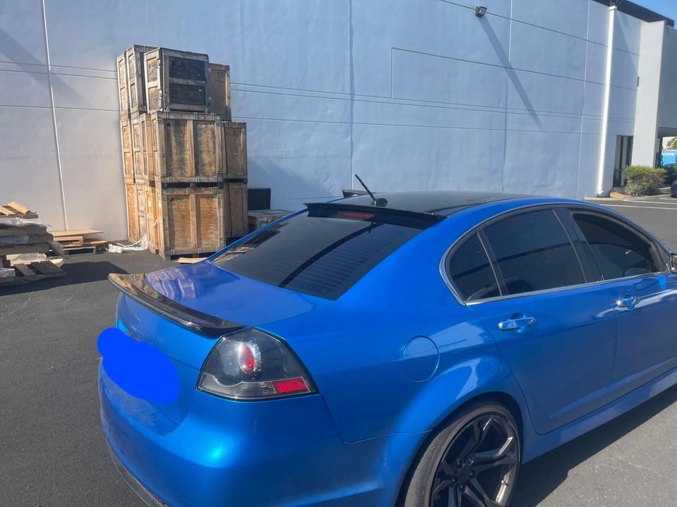 2008-2009 PONTIAC G8 CARBON FIBER REAR ROOF SPOILER WING | eBay