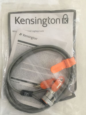 New Kensington MicroSaver Keyed Notebook Lock K64068F 085896640684 ...