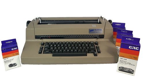 IBM Selectric II Beige Correcting Typewriter Machine with Ribbon Tapes ...
