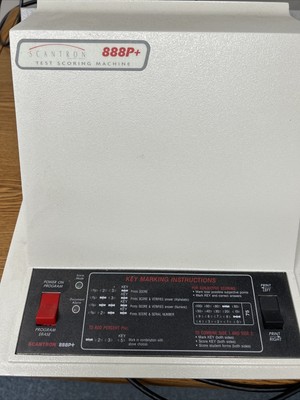 Scantron 888P+ Test Scanning Scoring Machine. | eBay