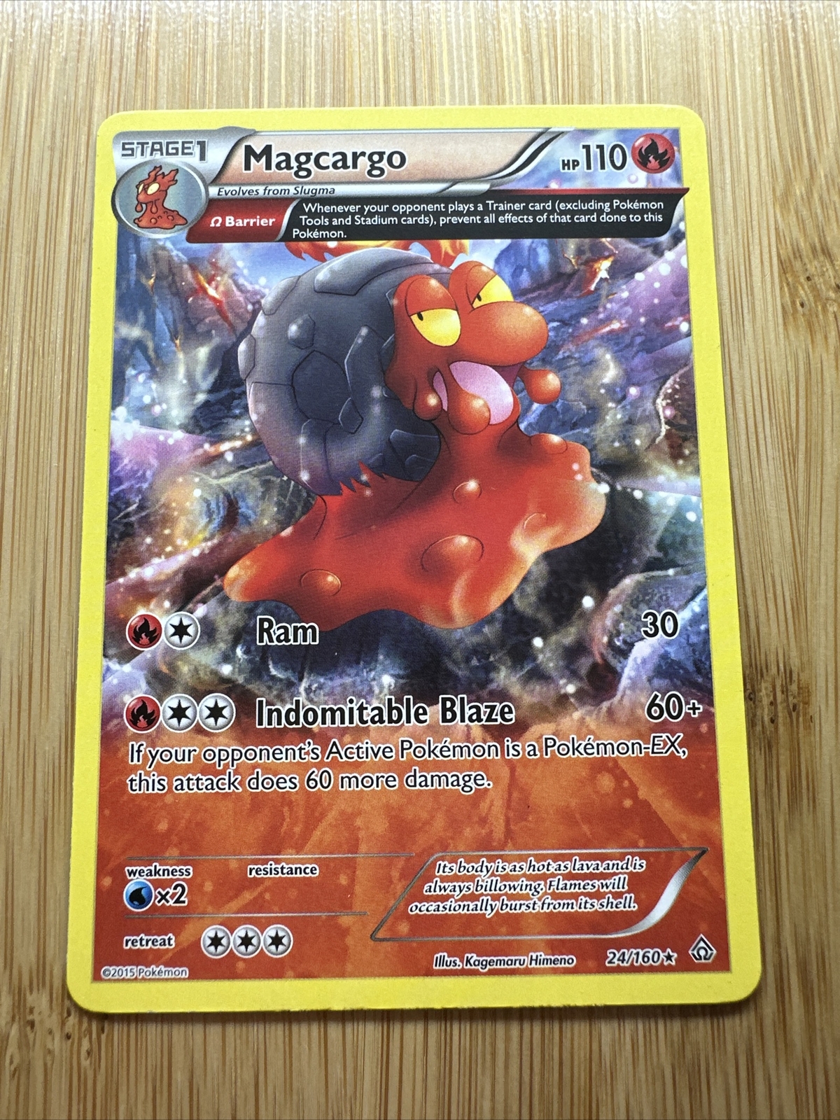 Magcargo 24/160 - Pokemon TCG Primal Clash Full Art | eBay
