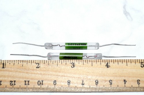 10x KVM Vacuum Glass Resistor 5.6Gohm 5.6G 100V 10% High Value Russia ...