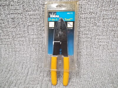 IDEAL Electrical 45-777 7-In-1 Wire Stripper - Cable Cutting Hand Tool ...