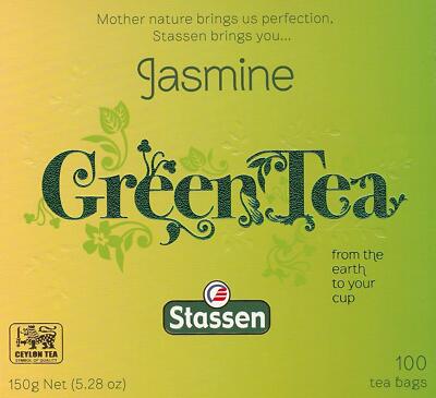 Stassen Pure Jasmine Green Tea (100 Tea Bags) | eBay