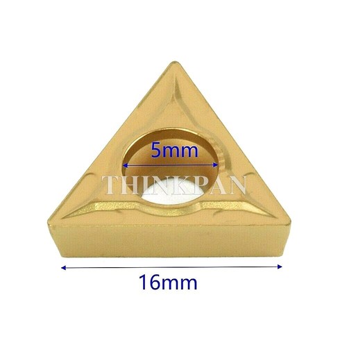 10pcs TCMT16T304 Carbide Turning Inserts TCMT 32.51 For 1/2" Lathe ...