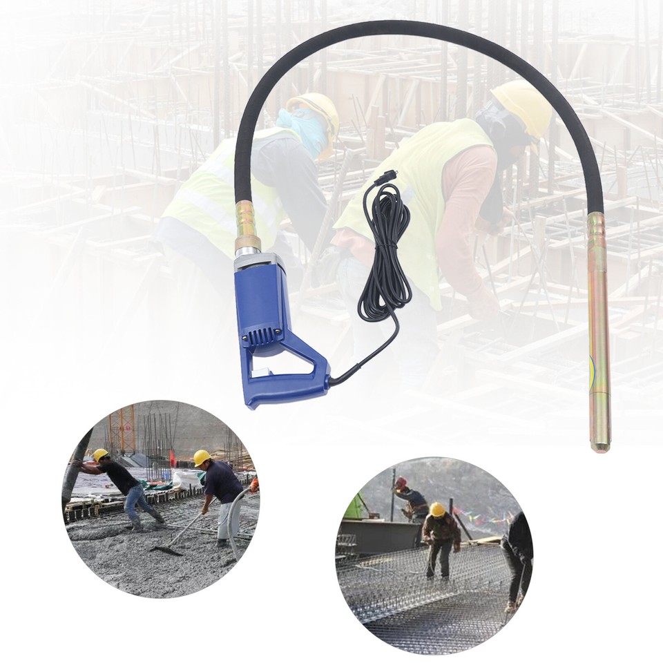 Handheld Concrete Vibrating Tool, Power Concrete Vibrators 800W 4000rpm ...