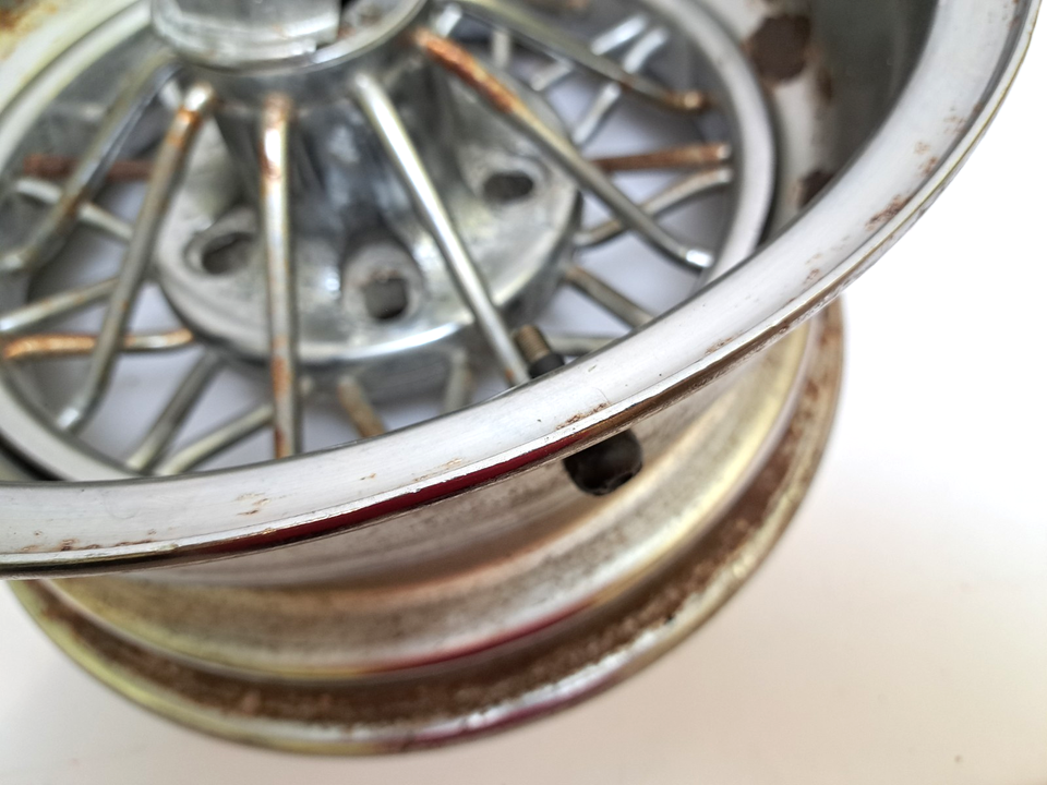 Cragar Star Wire Wheel - 15"x7" - 2" Backspace - Unilug Good Cond FAST ...