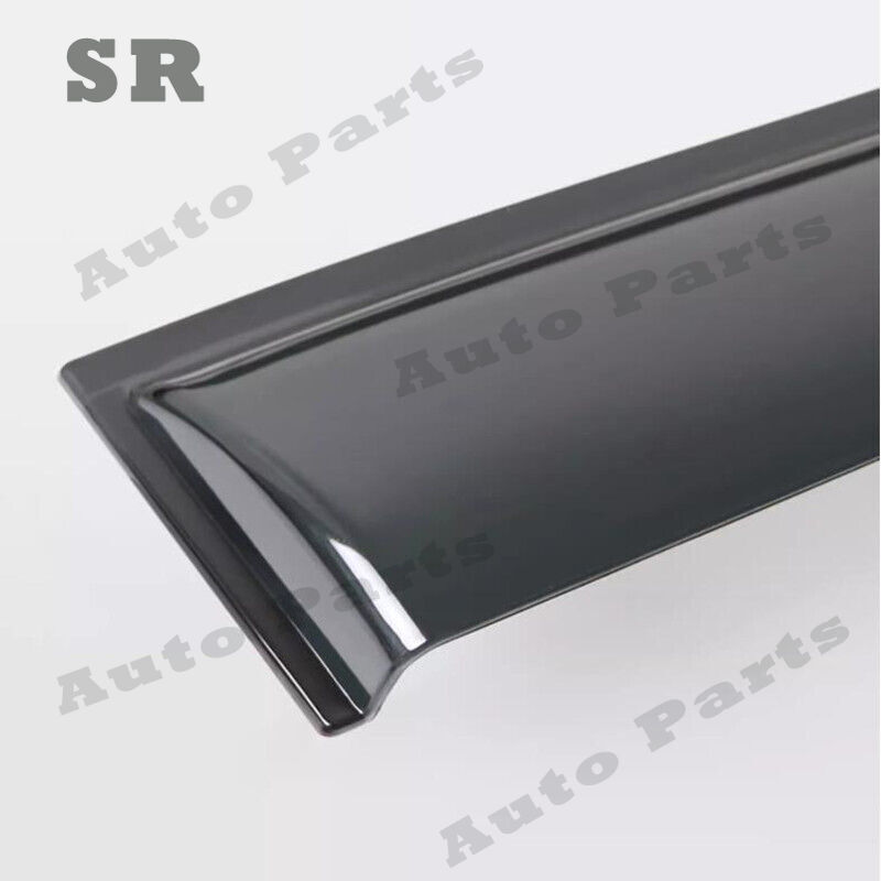 For Lexus GX550 2024-2025 Black Window Visor Vent Shades Sun Rain Guard ...