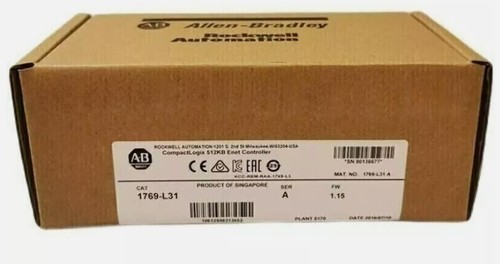 New Factory Sealed AB 1769-L31 / A CompactLogix 512KB Controller ...