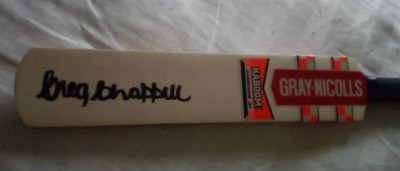 Greg Chappell Signed Cricket Bat Australia Signed Cricket Bat | eBay ...