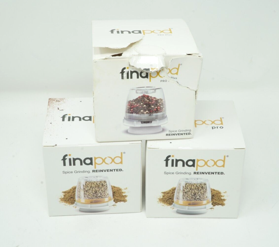 3 Three Finapod Pro Plus Spice Grinding Pod PODS ONLY Brand New | eBay