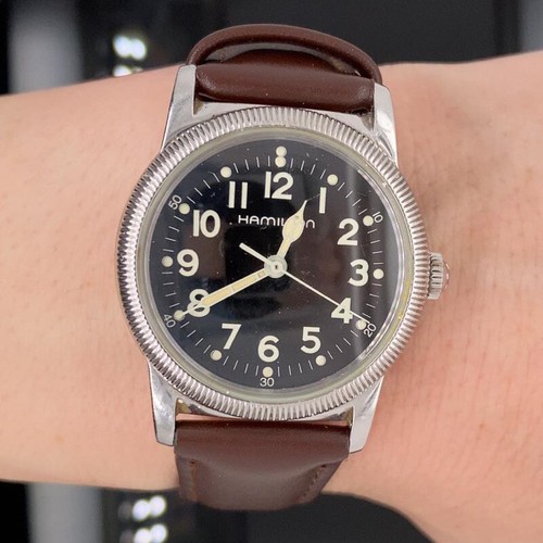 Hamilton Men's Black Watch - 9715 for sale online | eBay