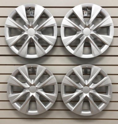 SET of 4 NEW 15" Hubcap Wheelcover that fits 2014-2018 TOYOTA COROLLA ...