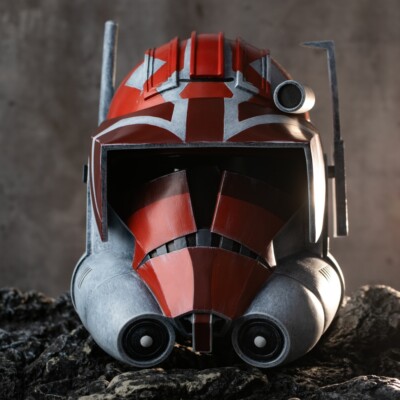 Xcoser The Clone Wars Captain Vaughn Helmet Cosplay Prop Replica Adult ...