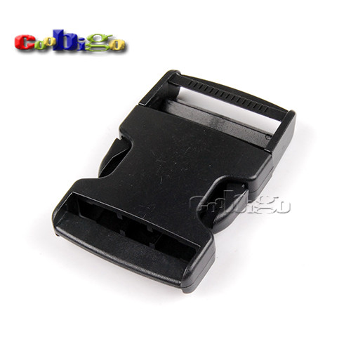 1X 1-1/2"(40mm) Plastic Webbing Side Release Buckle Backpack Strap ...