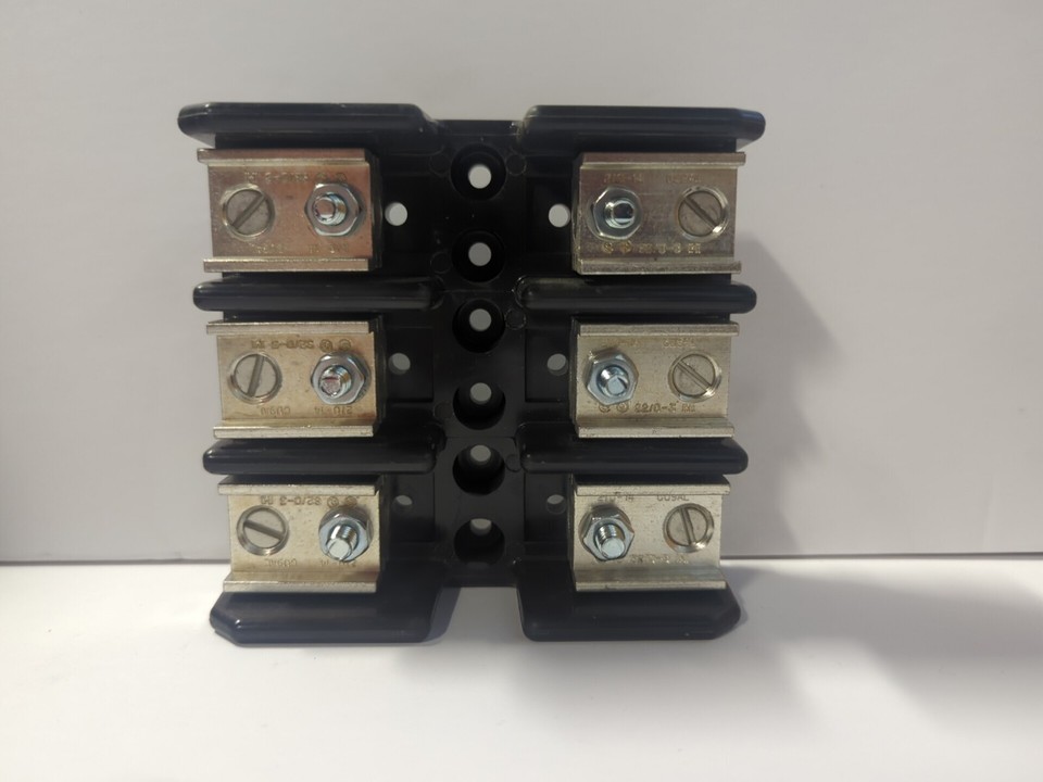 Bussman by Eaton Buss T60100-3C Series Fuseholder Class T Fuse Block ...
